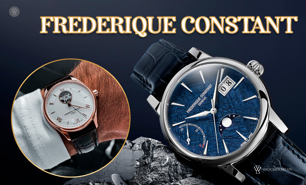 Đồng Hồ Frederique Constant Chính Hãng Thụy Sĩ, Cao Cấp | WatchStore