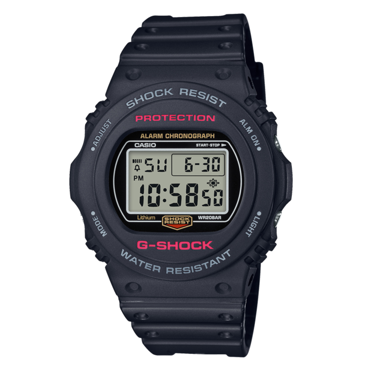 Đồng Hồ Casio DW-5750E-1DR Nam Chính Hãng – Bảo Hành 5 Năm